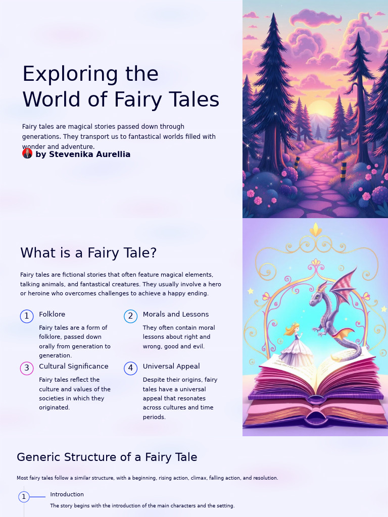 Exploring The World of Fairy Tales | PDF | Fairy Tales | Hero