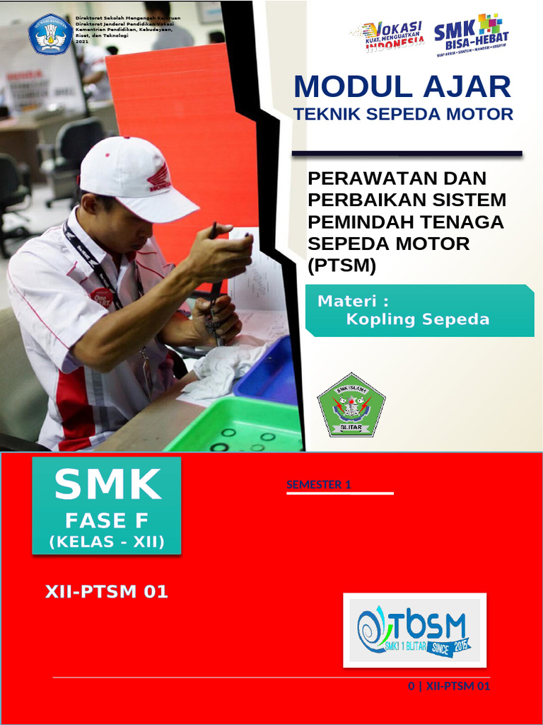 Modul Ajar Xii-Ptsm-01 | PDF