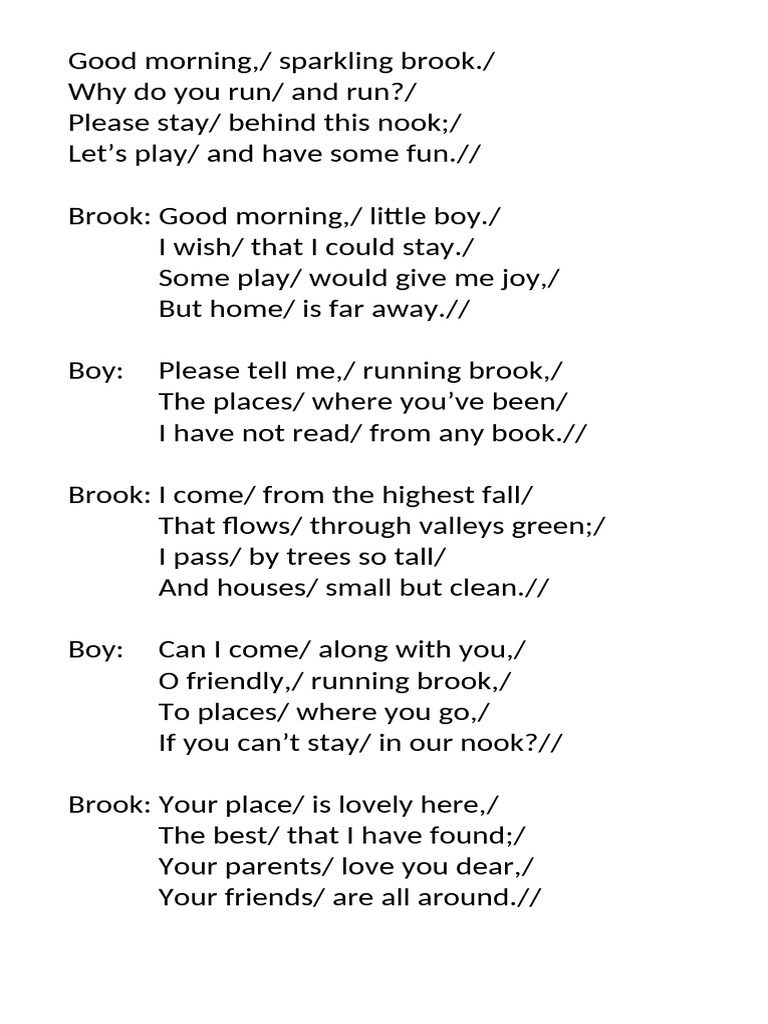 Good Morning | PDF | Art | Poetry