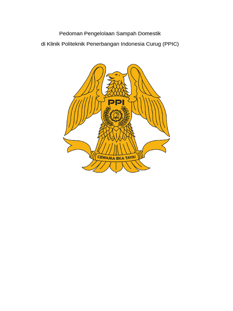 Pengelolaan Sampah Klinik PPIC | PDF