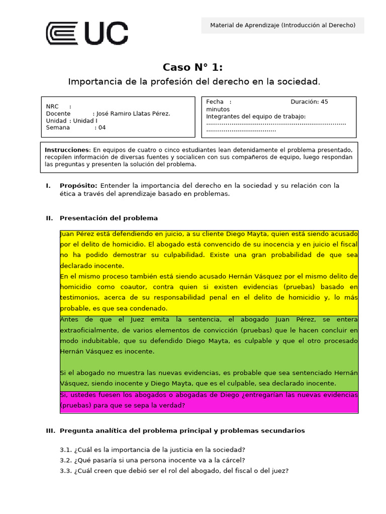 Caso A Resolver | PDF | Fiscal | Crímenes