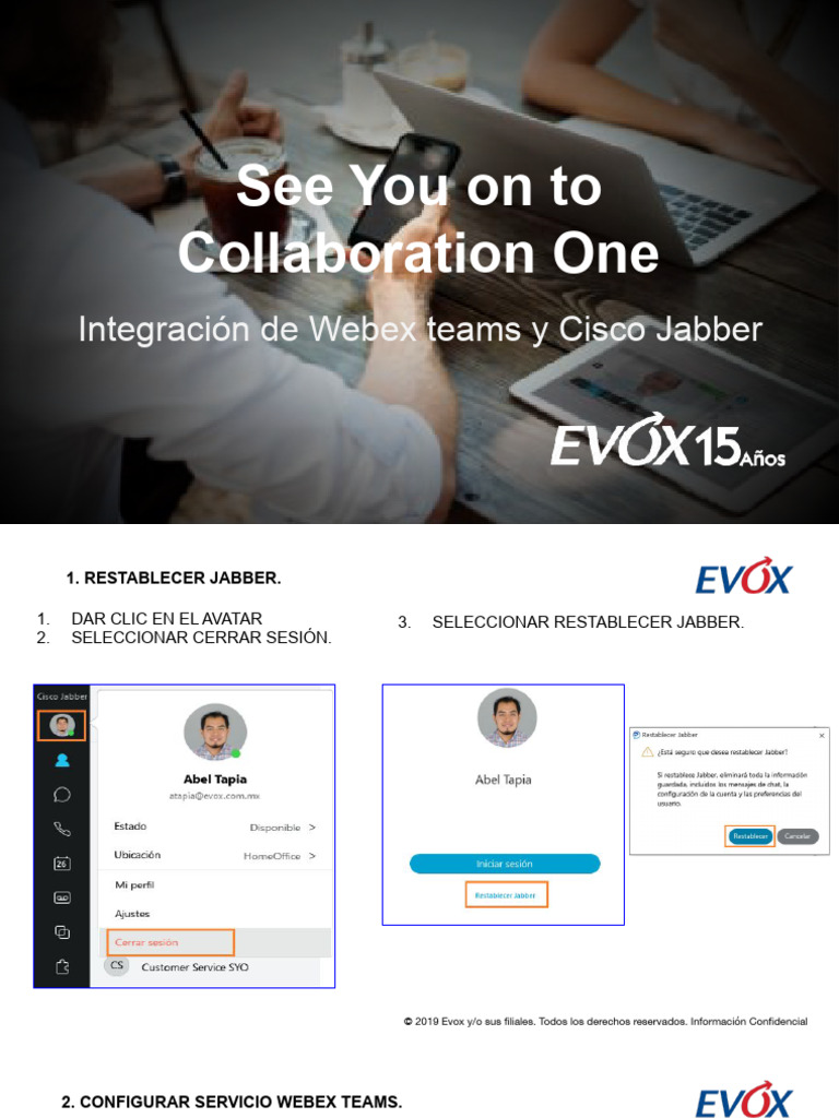 Integración de Webex Teams y Jabber | PDF