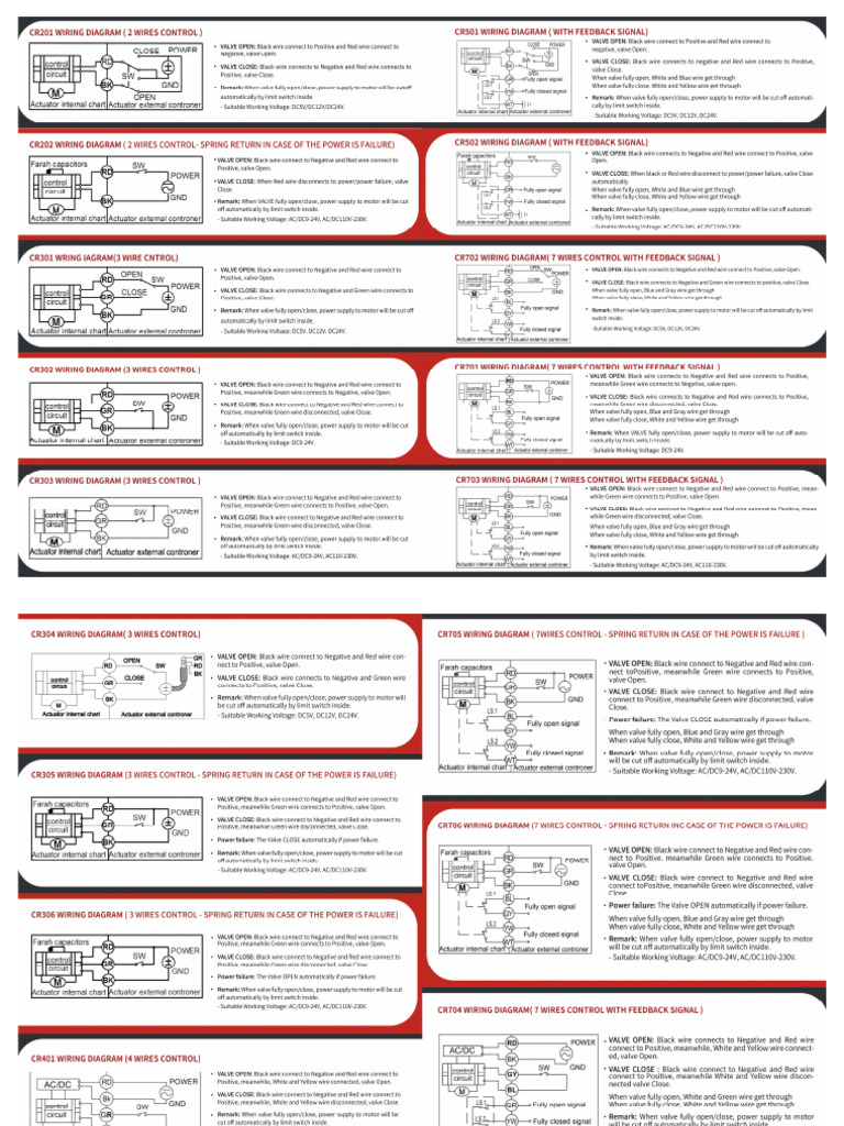 TF Electric Valves Internal Schematic | PDF