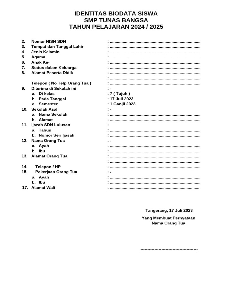 Master Identitas Raport 2024 - 2025 | PDF | Game & Aktivitas | Griya ...