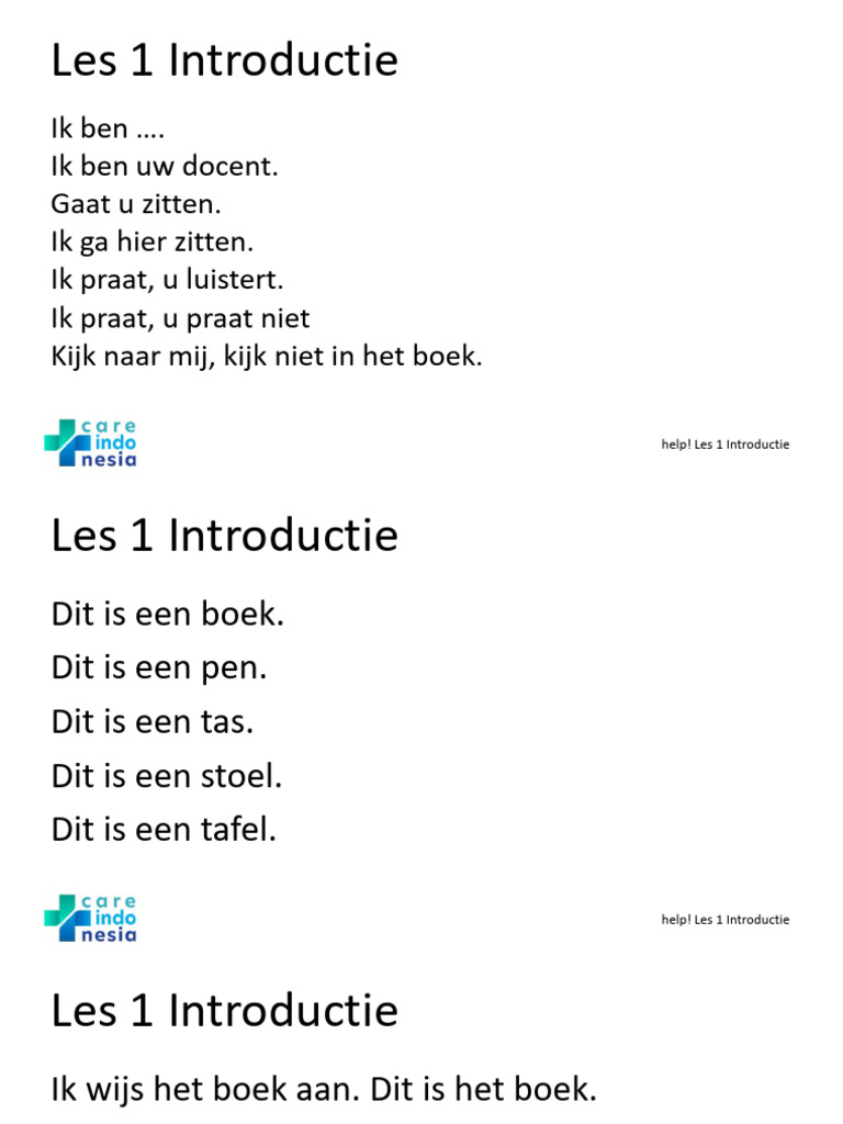 01 Help! Introductie 230125 1206 | PDF