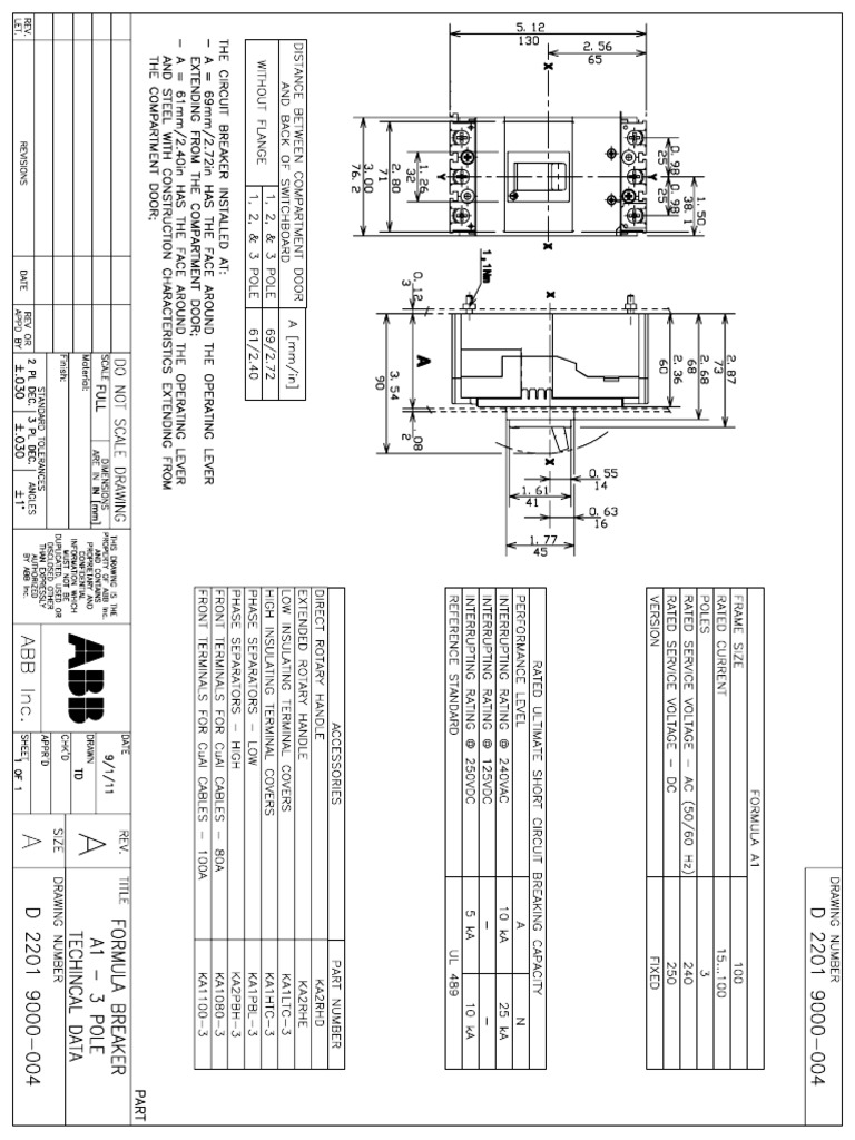 Formular A1 3pole | PDF