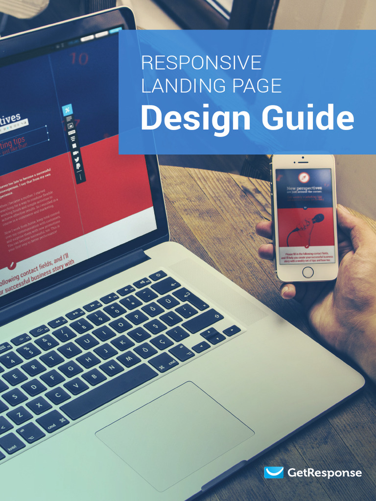 Responsive Landing Page Design Guide | PDF | Online And Offline | Web ...
