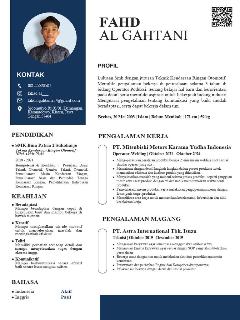 Fahd Al Gahtani - CV | PDF