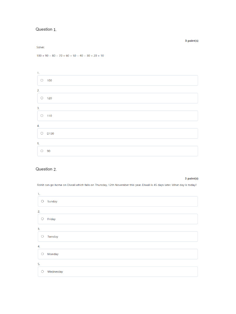 AMO Practice Set 1 Grade 3 | PDF | Travel | Teaching Methods & Materials
