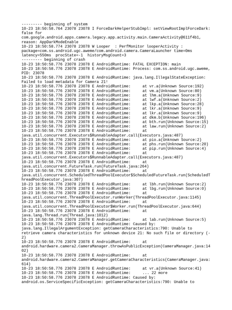 Log Cat 1729684262211 | PDF | Java (Programming Language) | Android (Operating System)