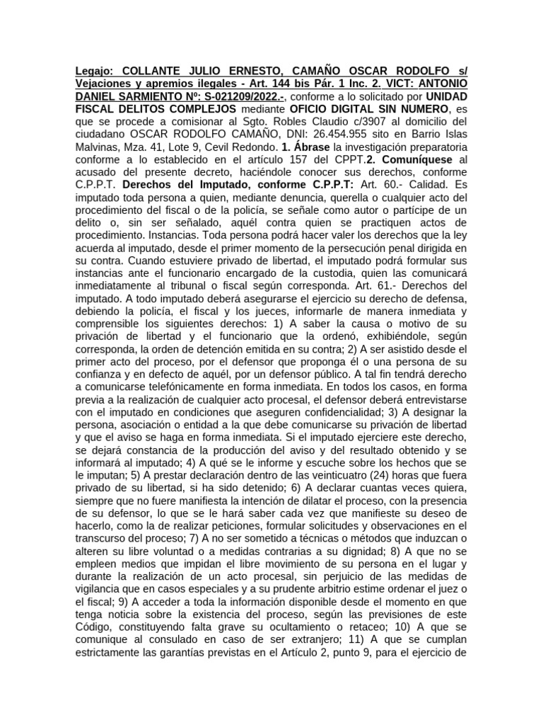 Acta 4 | PDF | Queja | Fiscal