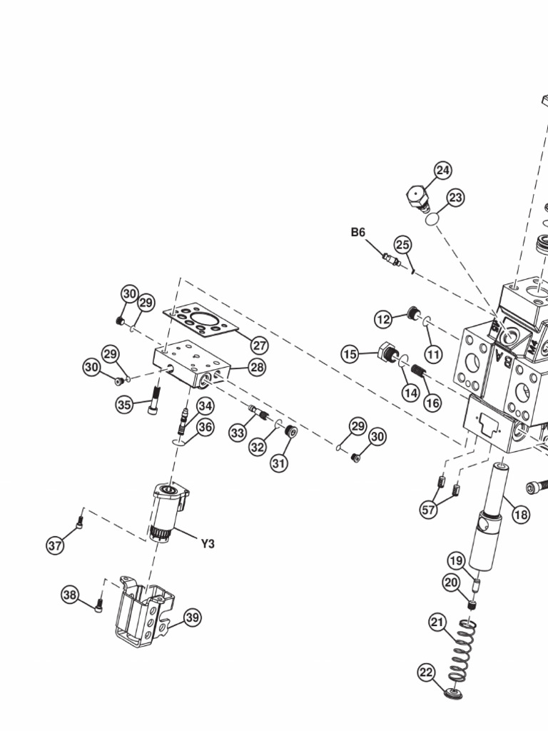 Manuals - 850j - Hydrostatic Motor Exploded View - Service ADVISOR™ | PDF