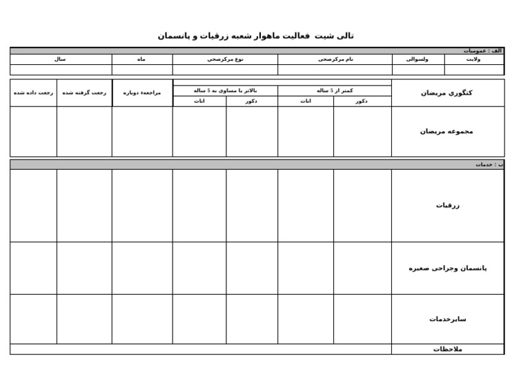 6-Dressing Tally Sheet | PDF