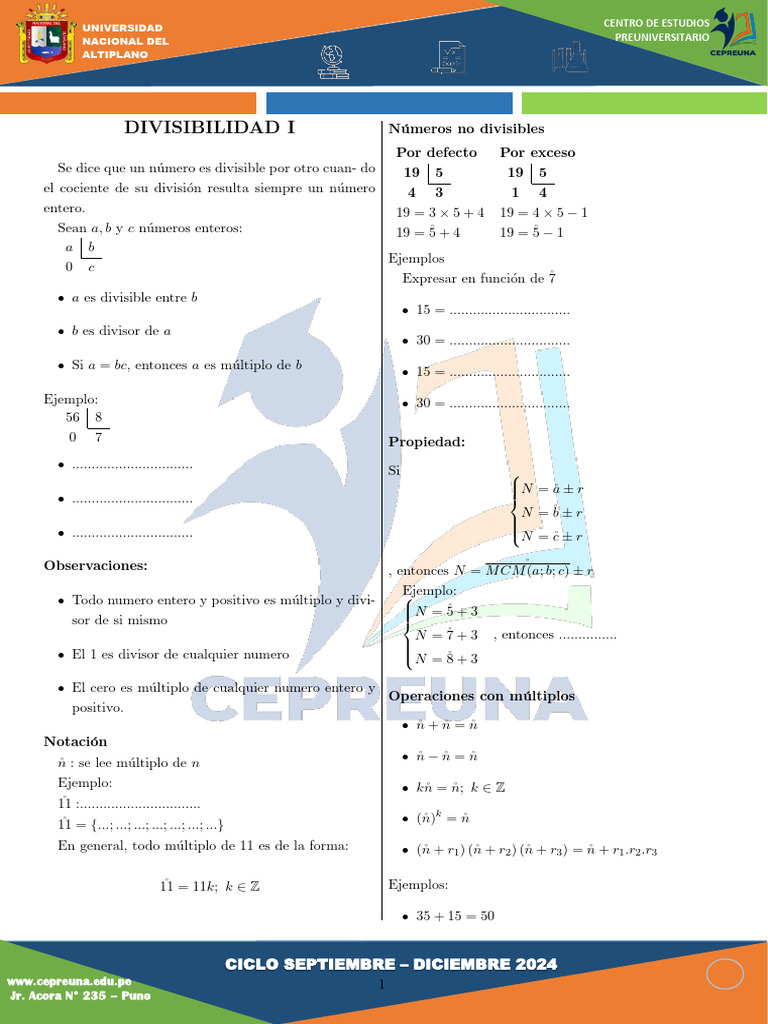 Cuadernillo-20241020 1842124L5V | PDF | Entero | División (Matemáticas)