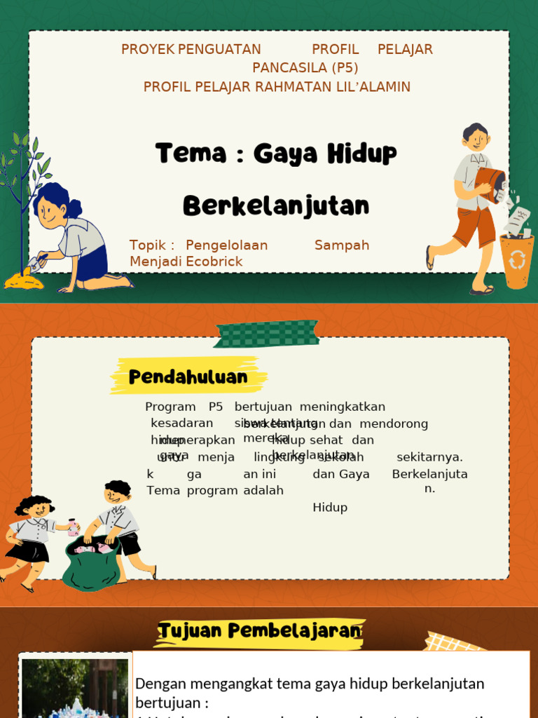 Presentasi Pendidikan P5 Kompre | PDF