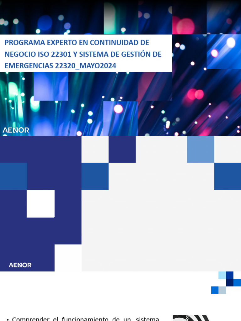 m1 Interpretaci N de La Norma Iso 22301 2019 | PDF | Planificación | Organización internacional ...