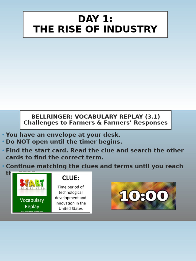 The Rise of Industry 2 | PDF | John D. Rockefeller | Economies