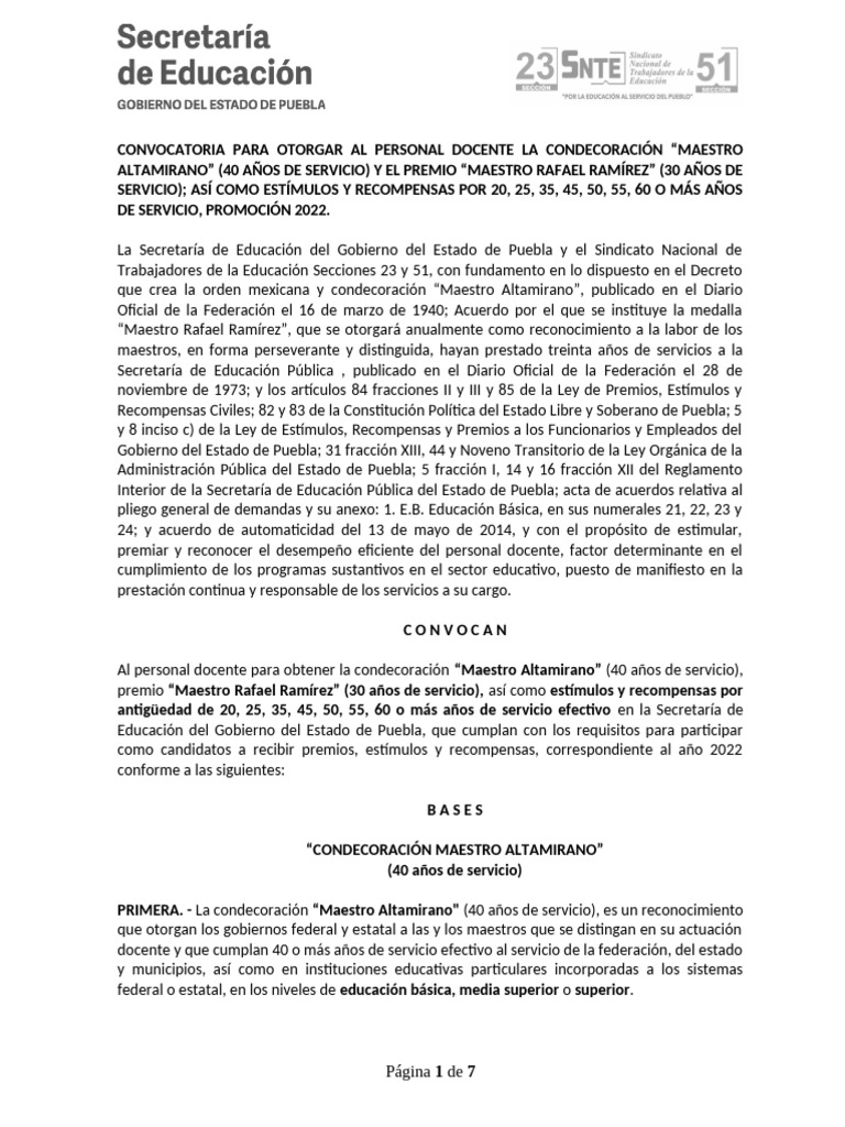 Maestro Altamirano | PDF | México | Jubilación