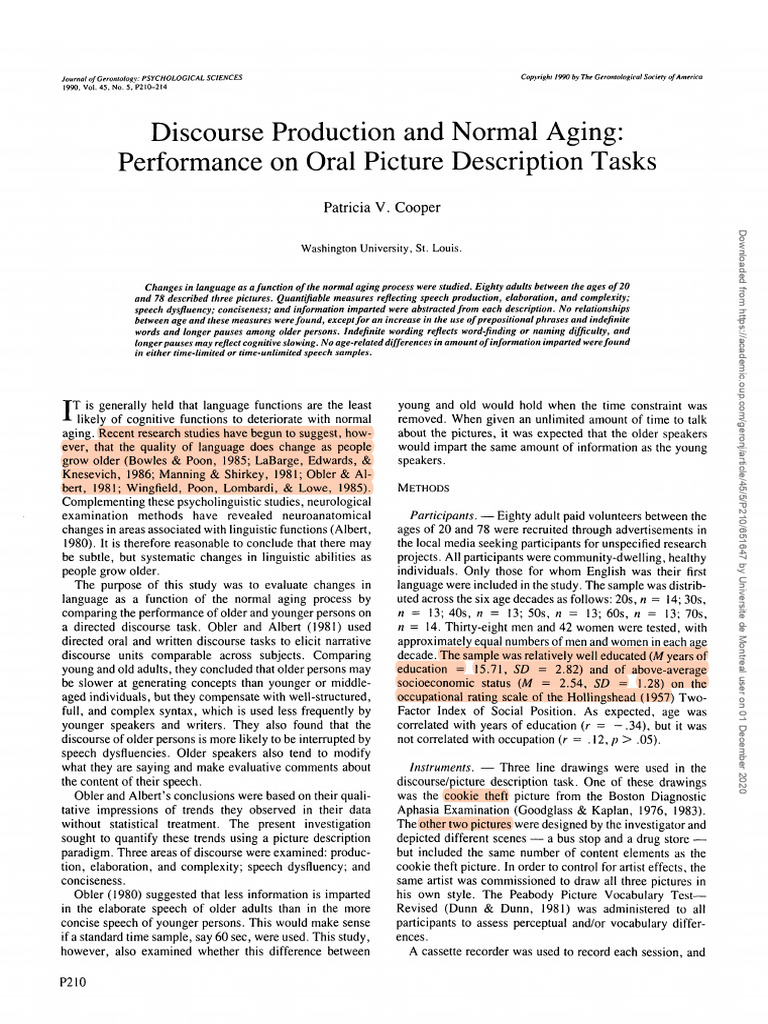 Cooper | PDF | Human Communication | Linguistics