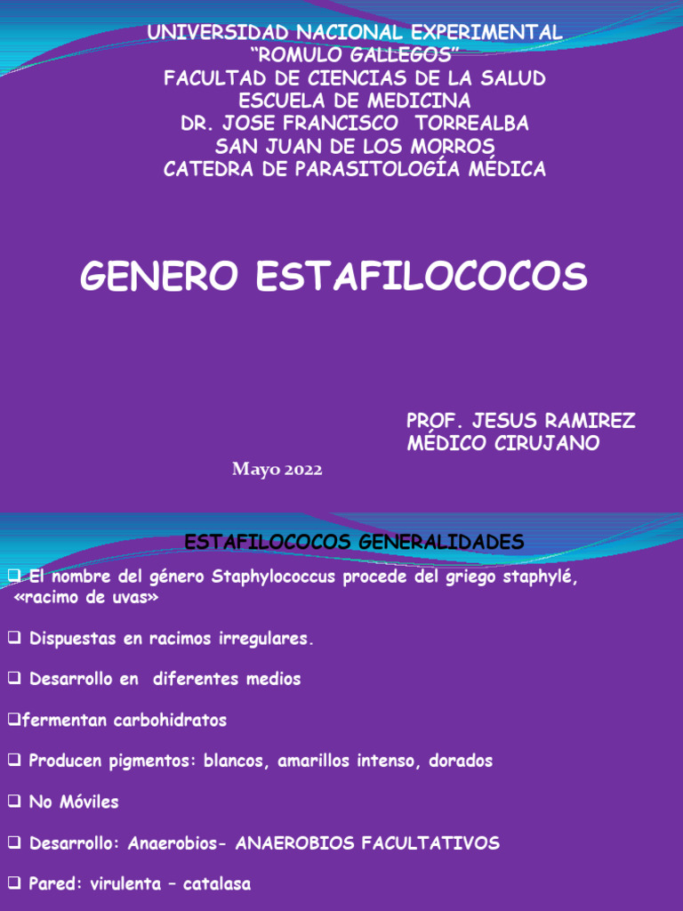 Estafilococos Aureus | PDF | Staphylococcus Aureus | Estreptococo
