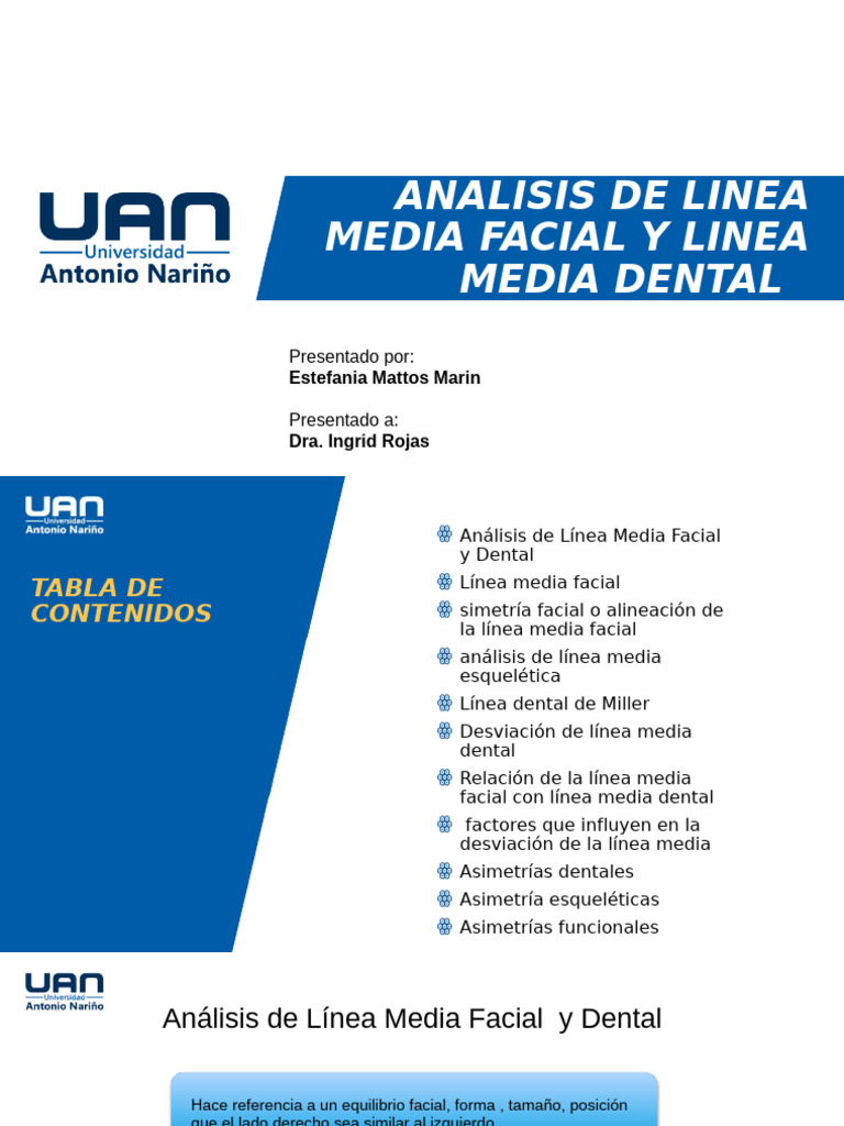 Linea Media Facial y Dental | PDF | Anatomía humana | Cara