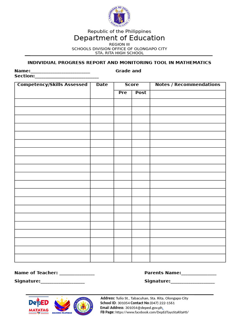Individual Progress Report | PDF | Career & Growth | Social Science