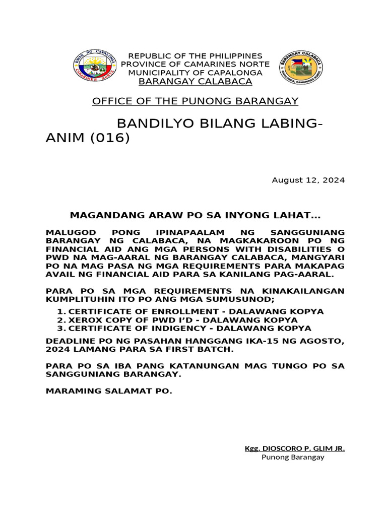 Bandilyo 17 | PDF