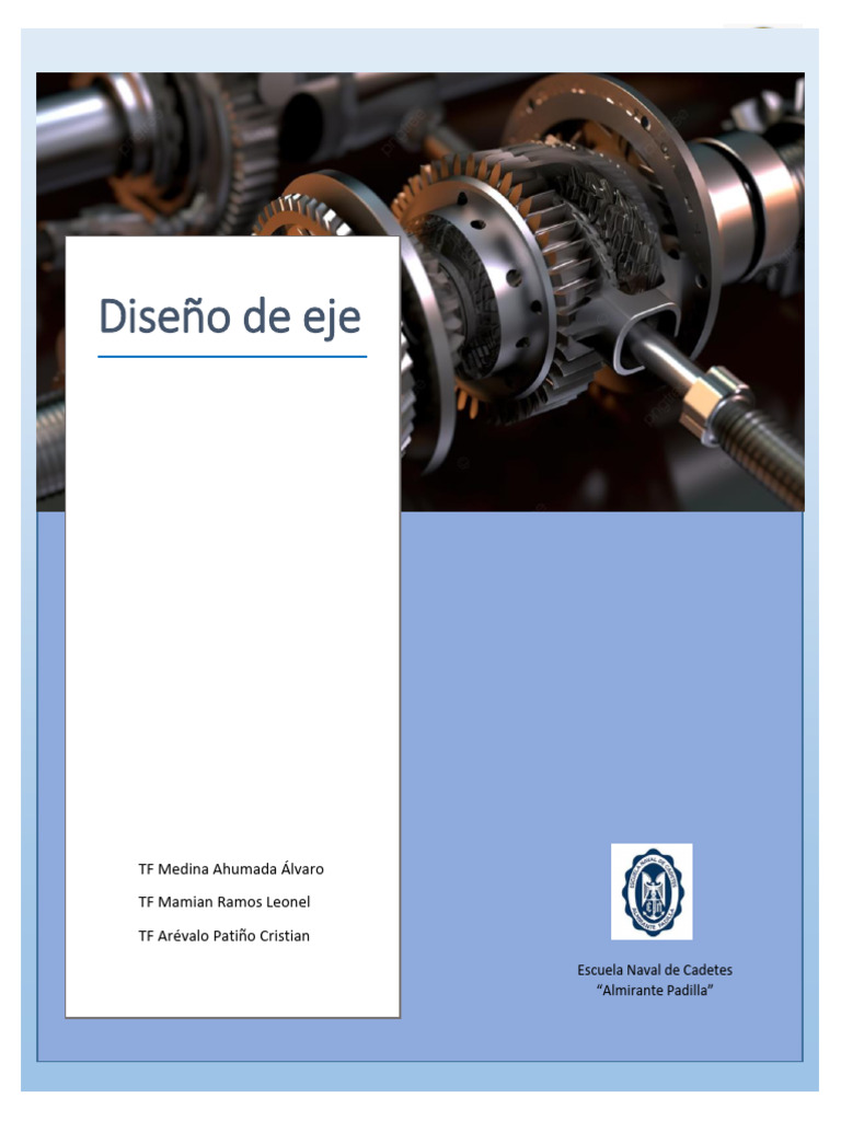 Diseño de eje | PDF | Fatiga (material) | Acero