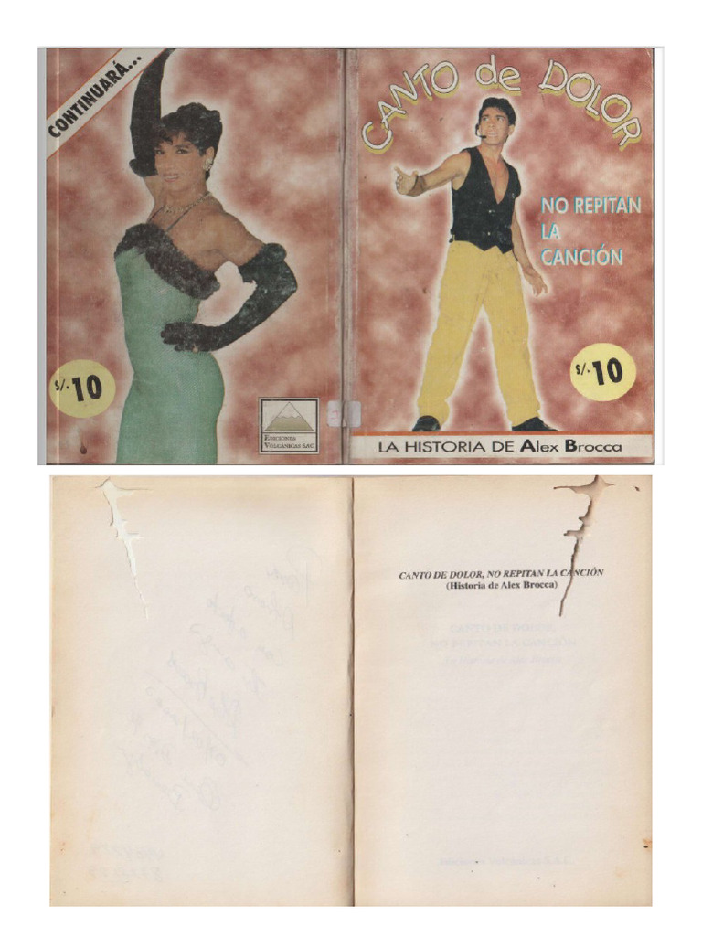 Canto de Dolor, No Repitan La Cancion - Alex Broca | PDF