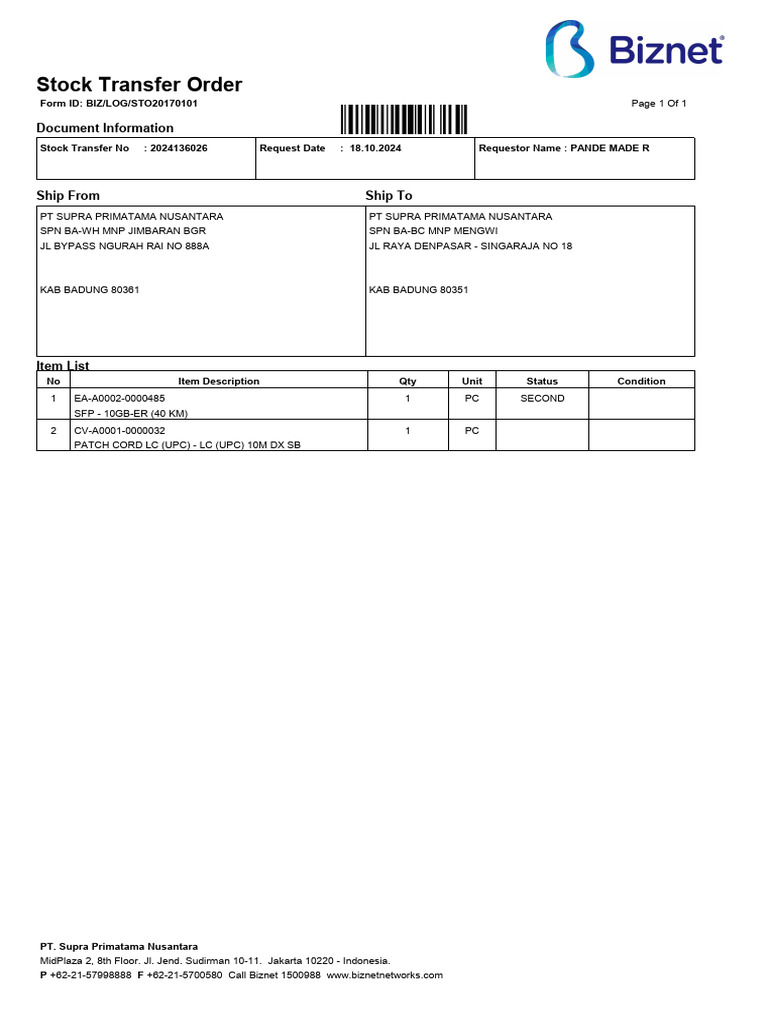 Posto 2024136026 | PDF