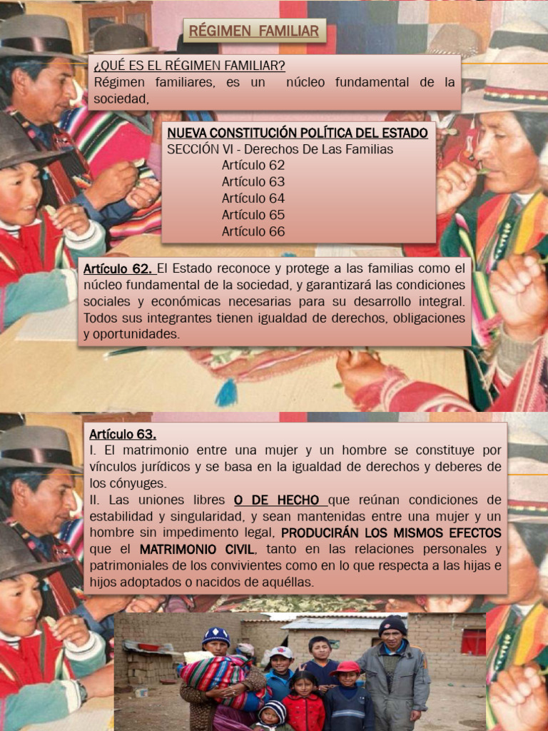 6-Regumen Familiar | PDF | Familia | Matrimonio