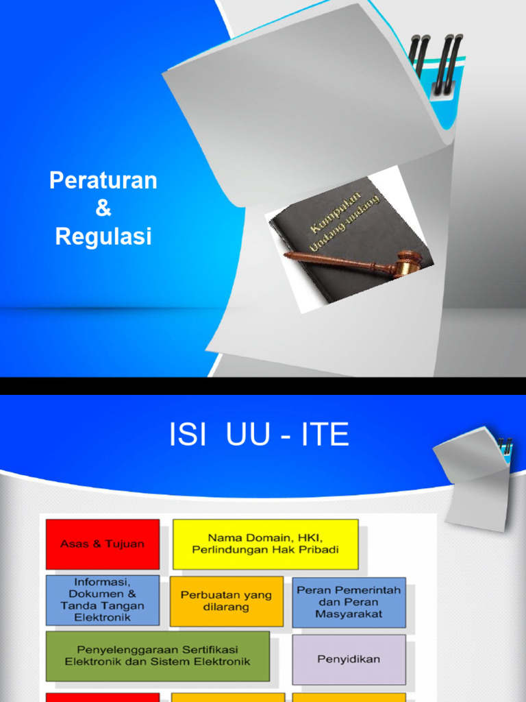 Peraturan Dan Regulasi | PDF