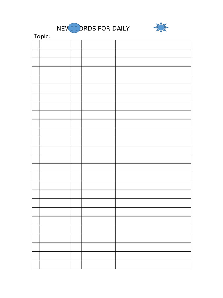 Form New Words for Daily | PDF