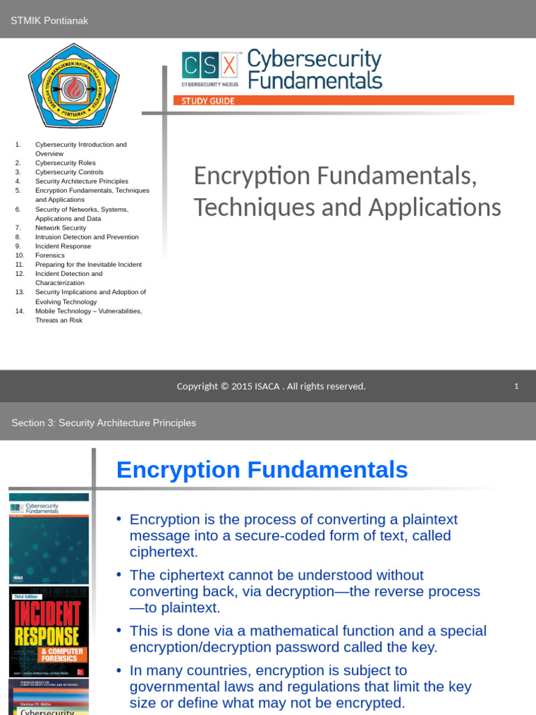 Encryption Fundamentals, Techniques and Applications | PDF | Key ... Encryption Fundamentals, Techniques and Applications | PDF | Key ...