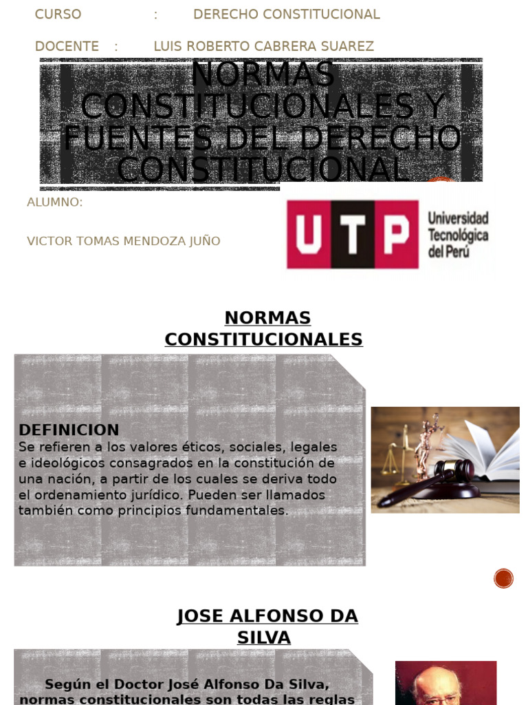 Semana 2 - Derecho Const. | PDF | Filosofía | Derecho