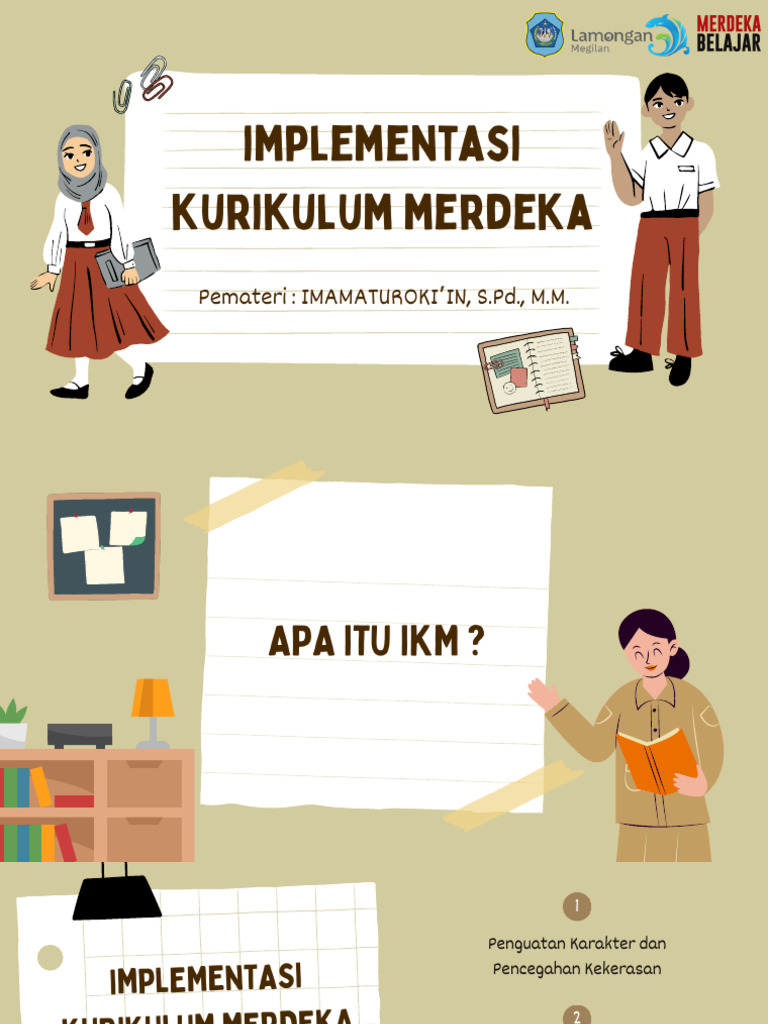 Materi Implementasi Kurikulum Merdeka Bu Ima | PDF