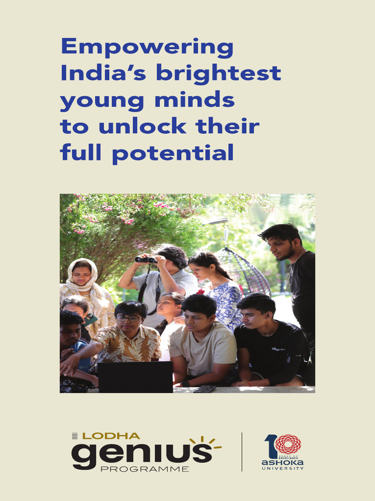 Lodha Genius Programme Flyer | PDF
