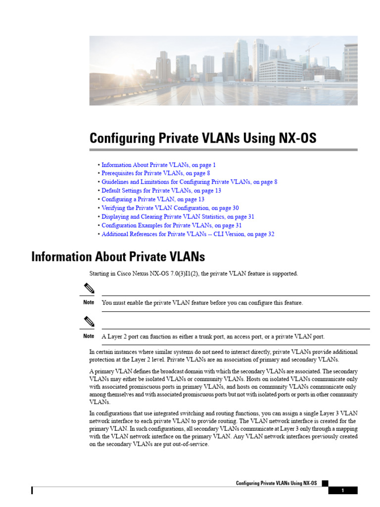 B Cisco Nexus 9000 Series NX-OS Layer 2 Switching Configuration Guide 7x Chapter 0110 | PDF ...