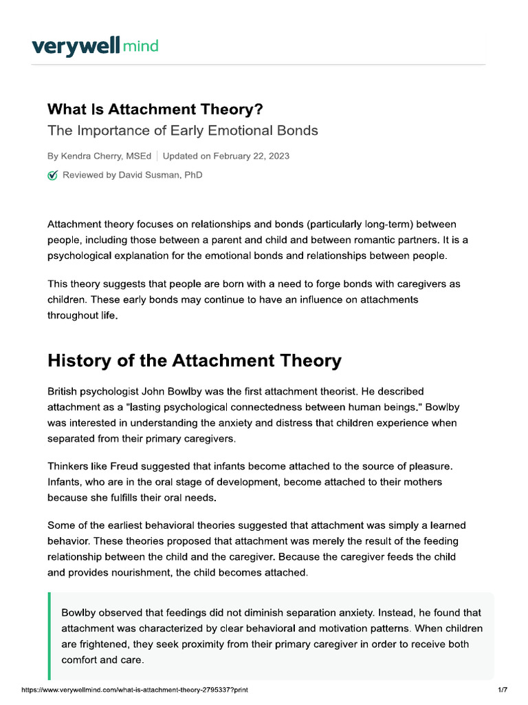 Very Well Mind | PDF