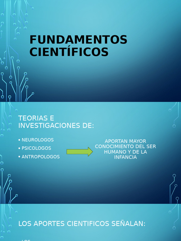 Fundamentos Científicos | PDF