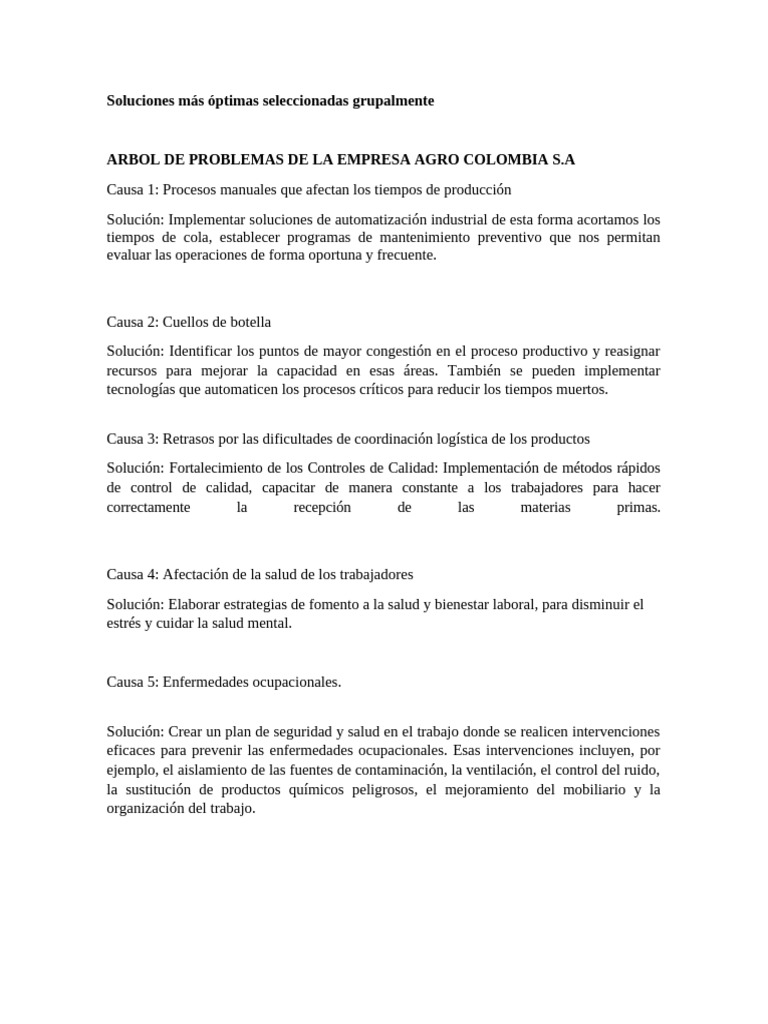 Soluciones Más Óptimas Seleccionadas Grupalmente | PDF