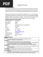 Panduan Penyampaian Laporan KPPK Triwulanan | PDF