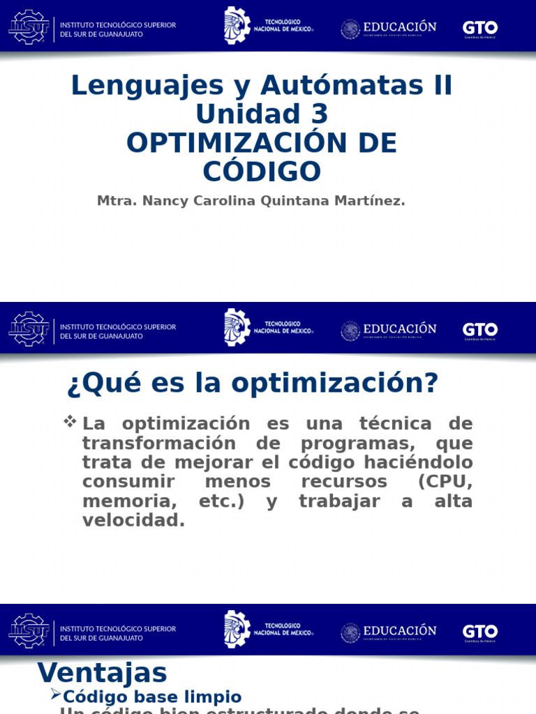 OPTIMIZA | PDF | Programa de Optimización | Desarrollo de software