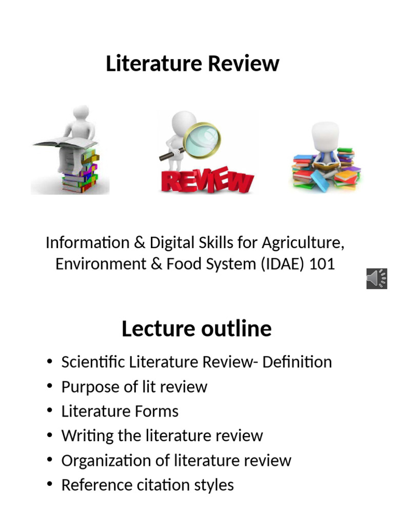 Literature Review Component IDAE 101 | PDF | Methodology | Quantitative ...