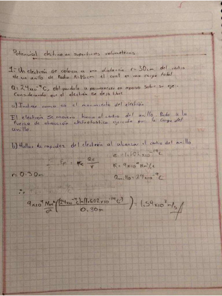 U2 - Tarea 4 Potencial Sup. Vol. & Capacitores y Dieléctricos - Rivas Meza Jaffet | PDF
