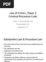 Pakistan Criminal Procedure Code Overview | PDF | Bail | Magistrate