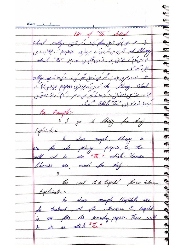 Use of "The Artical" | PDF