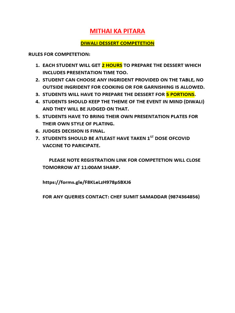 Mithai Ka Pitara | PDF