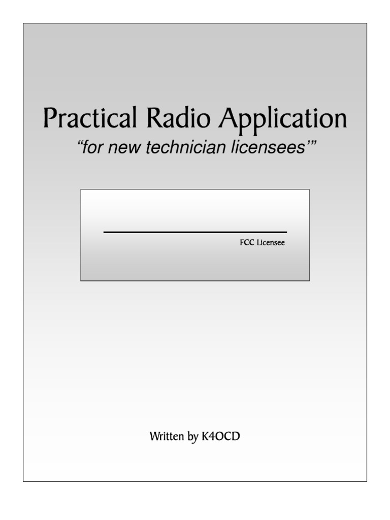 Practical Radio Application | PDF | Battery (Electricity) | Antenna (Radio)