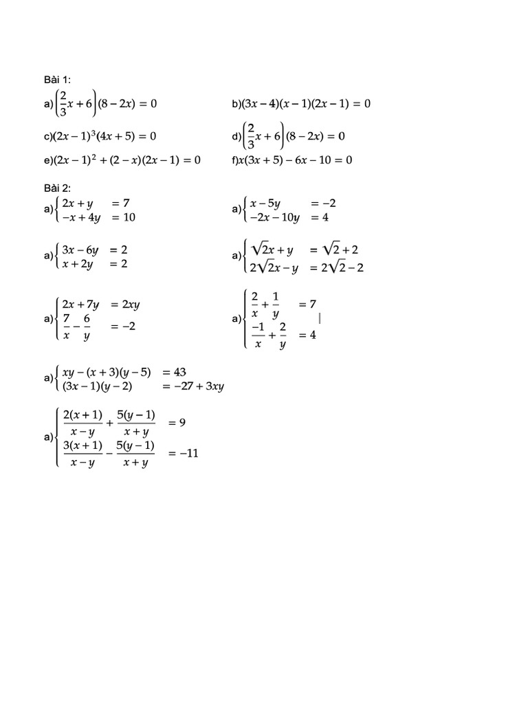 BTVN 18.07.2024 | PDF